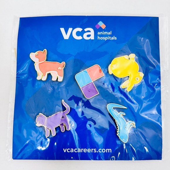 VCA | Jewelry | Vca Careers Animal Hospitals Enamel Lapel Pins Set Logo ...